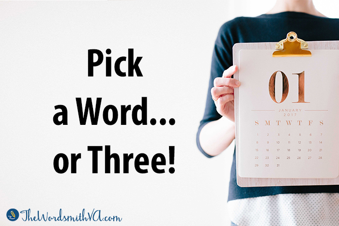 Setting a Theme for the New Year: Pick a Word...or Three! – The ...